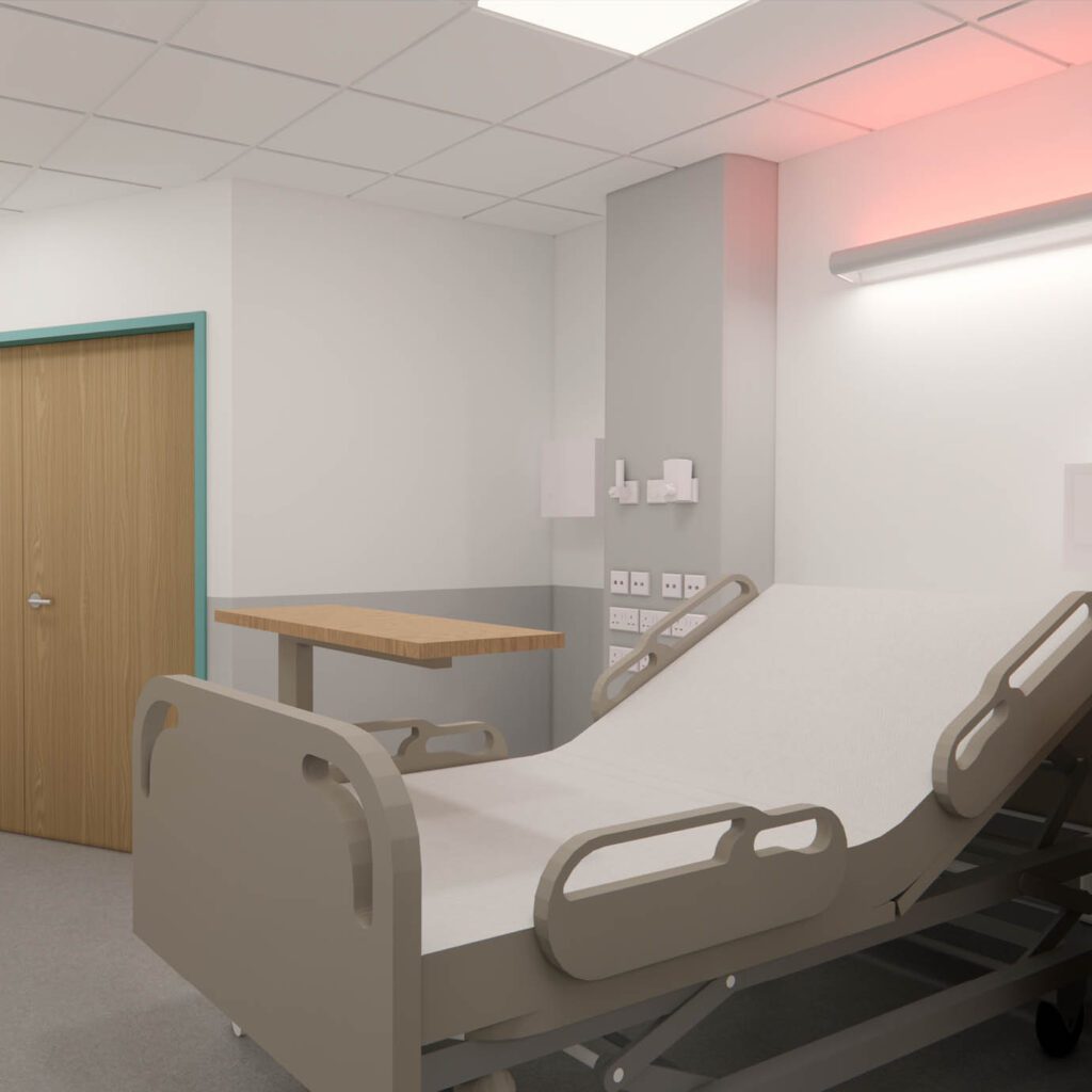 Modular Hospital Ward | 28 Bed Ward Extension | HealthSpaces