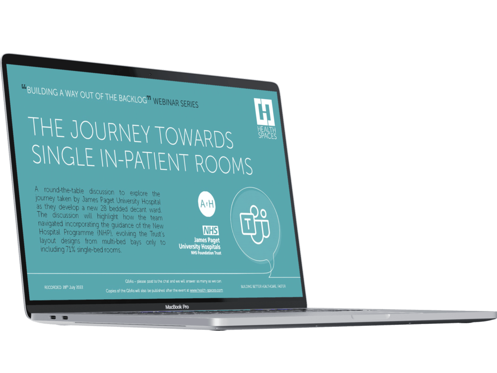 THE JOURNEY TOWARDS SINGLE IN-PATIENT ROOMS 📖