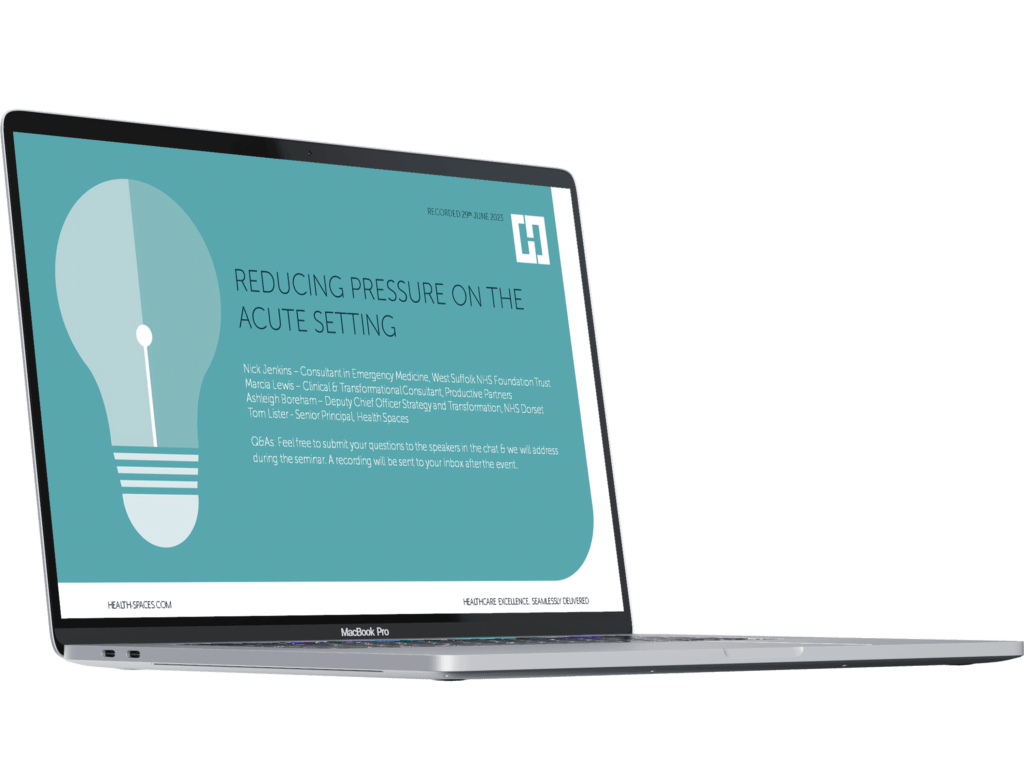 REDUCING PRESSURE ON THE ACUTE SETTING 📖
