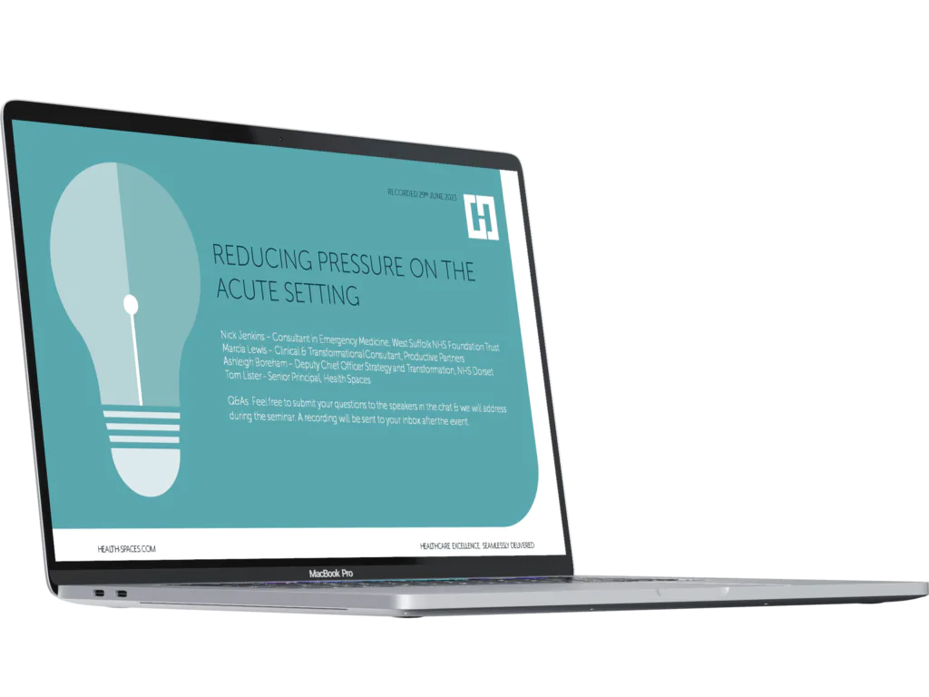 REDUCING PRESSURE ON THE ACUTE SETTING 📖