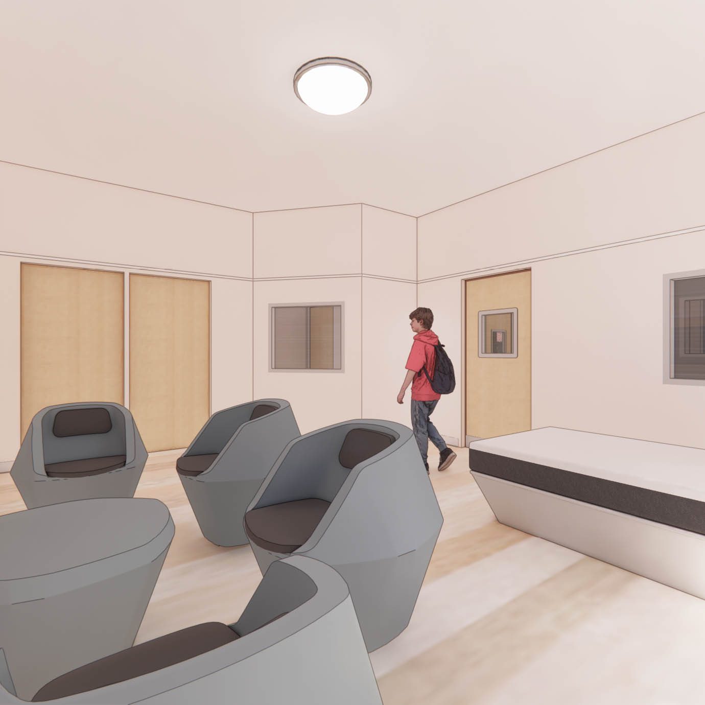 Modular Section 136 Suite